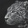 Leopard 2. Painting by Elena Nesterova | Saatchi Art