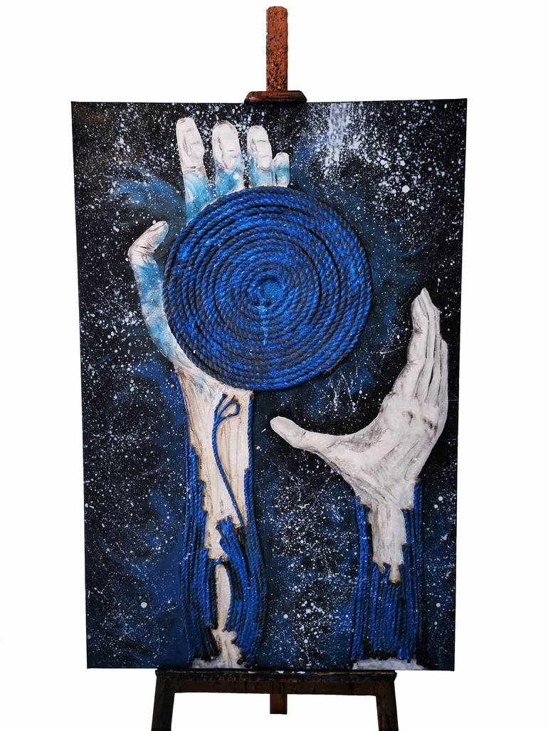 Rope Painting by Dragos Mocanu | Saatchi Art