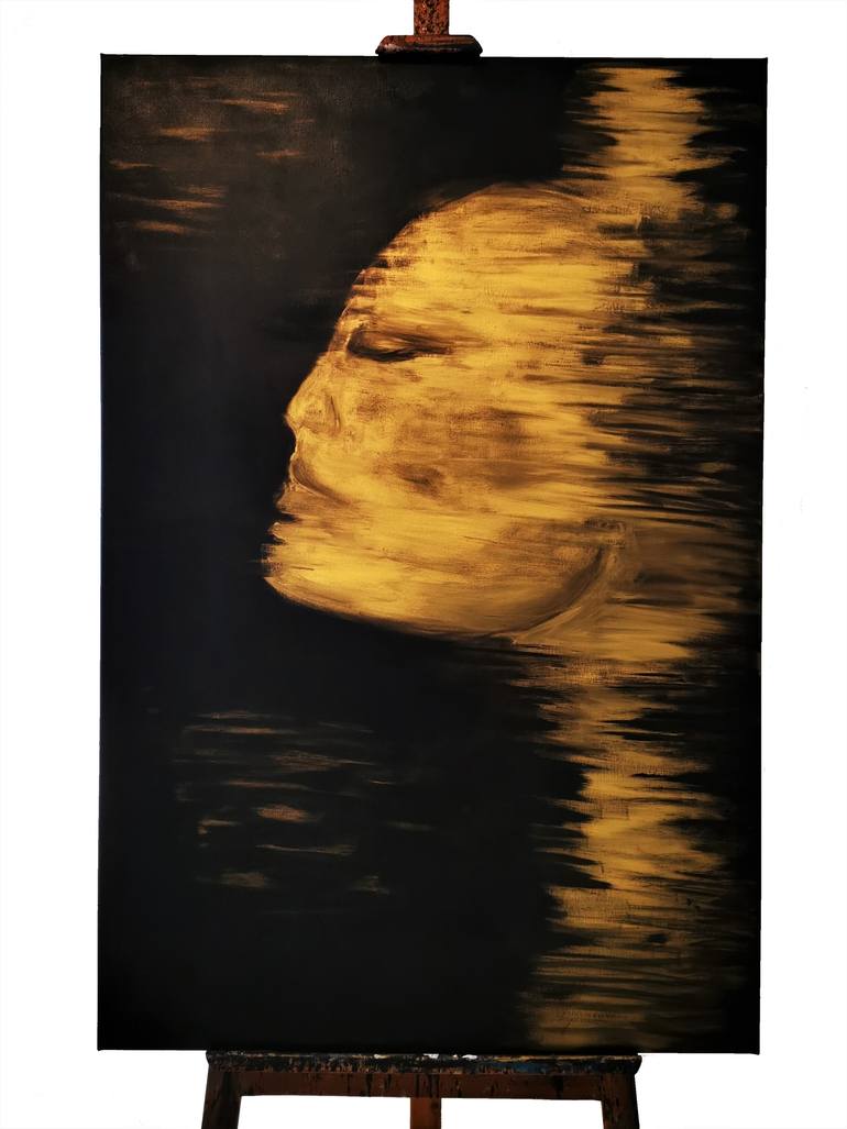 Dream Girl Painting by Dragos Mocanu | Saatchi Art