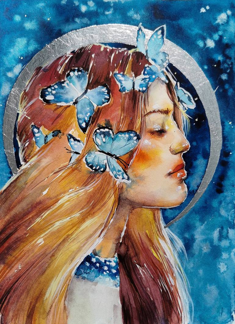 ETHNICITY IV Painting by Alina Konyk | Saatchi Art