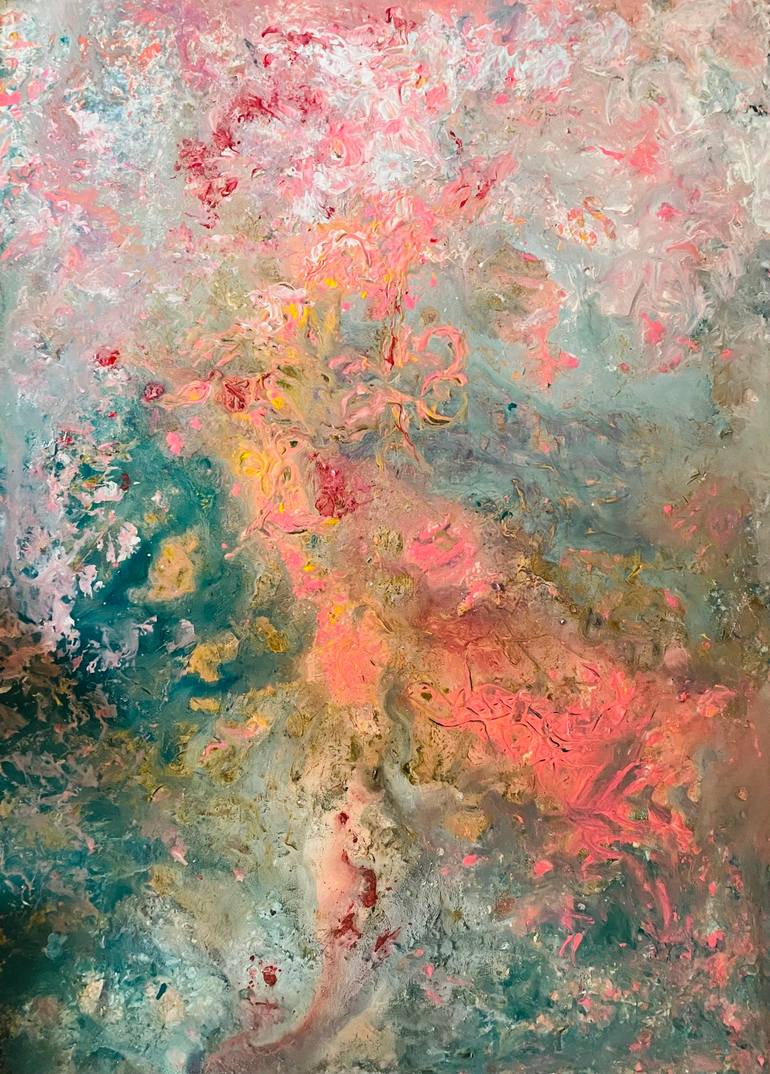 Downstream to heaven Painting by Sel B | Saatchi Art