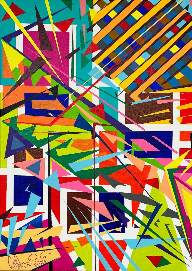 Sharpness I Painting by Andrey Savchenko | Saatchi Art