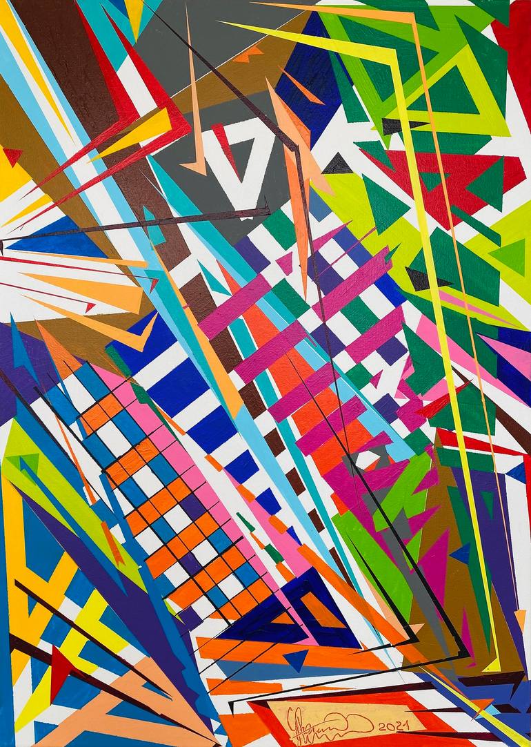Sharpness II Painting by Andrey Savchenko | Saatchi Art