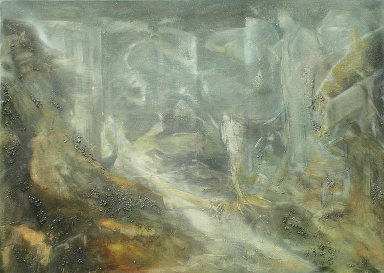 THE POLITICIANS MYTH Painting by DAVID COLLINGE | Saatchi Art