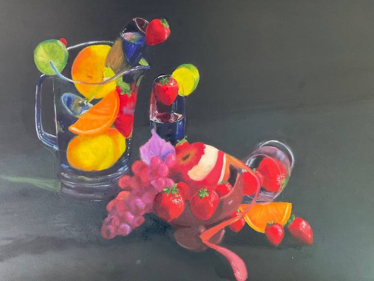 Chiaroscuro still life Painting by Martyn Fletcher | Saatchi Art