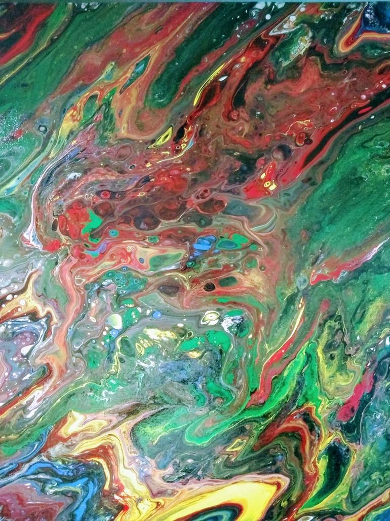 Cat&The Rabbit Painting by Andrew Frisch | Saatchi Art