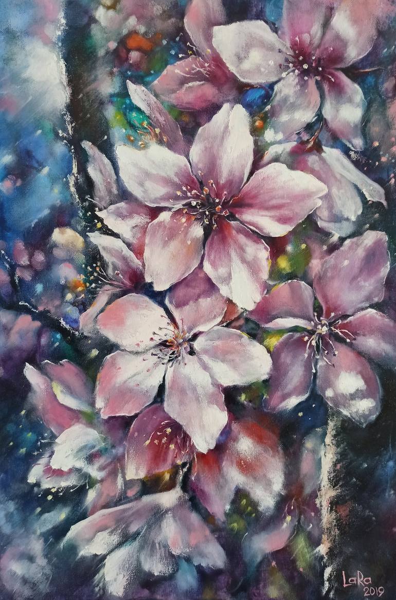 Dreams of spring Painting by Lara Gamayunova | Saatchi Art