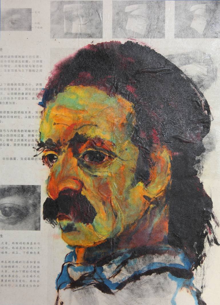 le mexicain Painting by Catherine Bernhardt | Saatchi Art