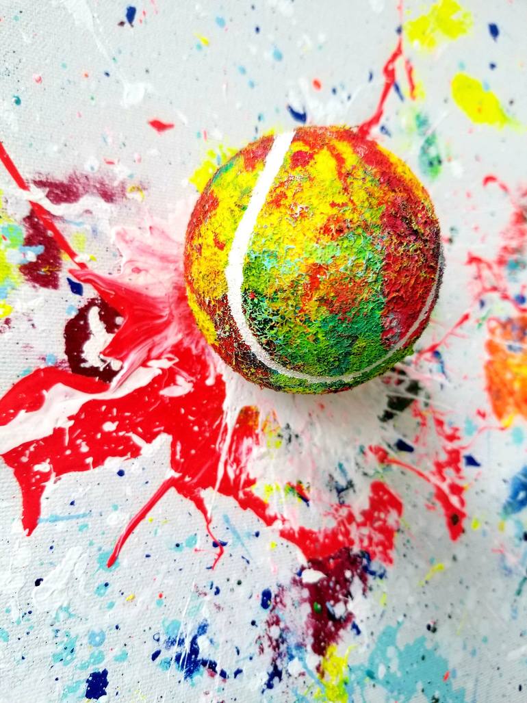 Smash Painting by Fran Larios | Saatchi Art