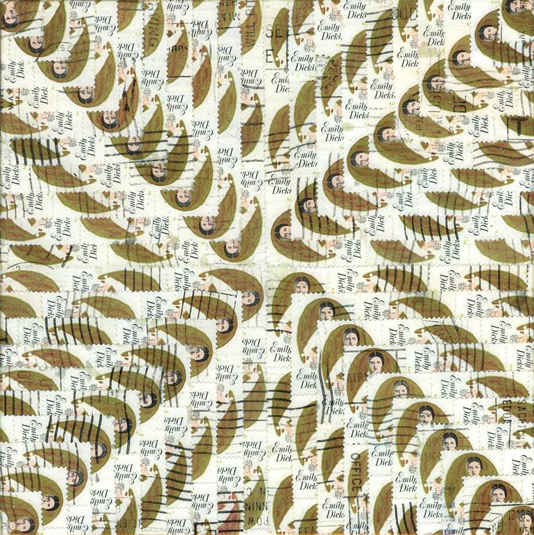 Emily Dickinson Collage by Jordan Scott | Saatchi Art