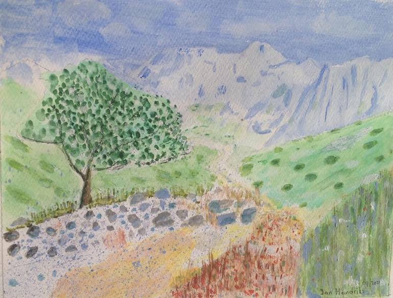 Riverbed Painting by Jan Hendriks | Saatchi Art