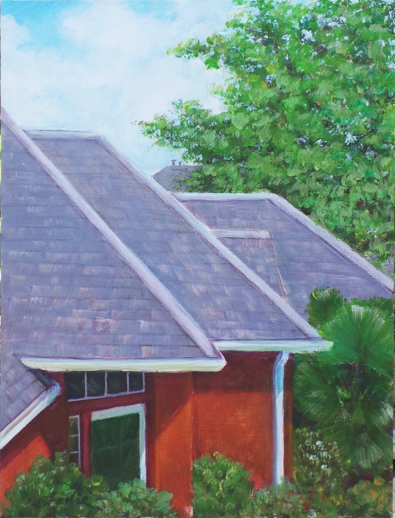 The Outside Painting by Charlie Zhao | Saatchi Art