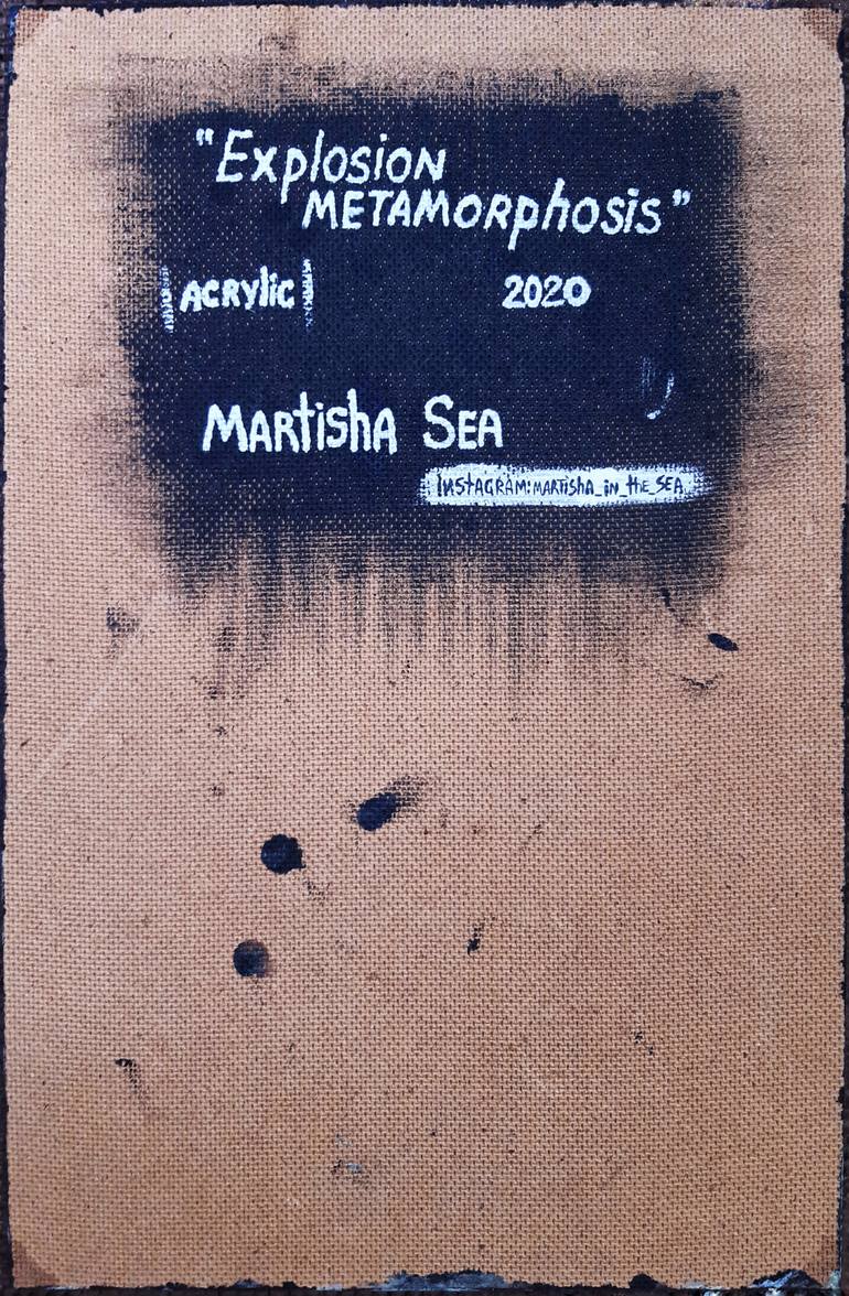 Explosion metamorphosis Painting by Martisha Sea | Saatchi Art
