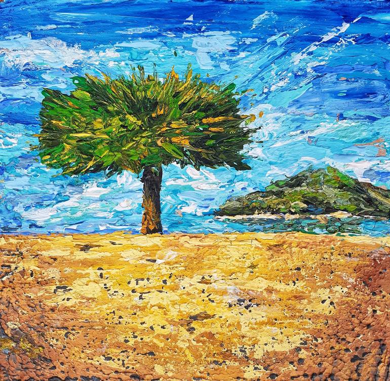Tree, 2021 by Martisha Sea Painting by Martisha Sea | Saatchi Art