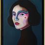 Muse Pola Painting by Viola Babol | Saatchi Art