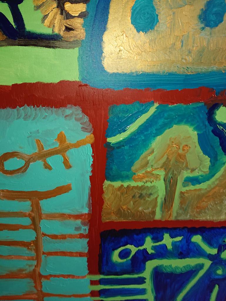 MUNDO MAGICO Painting by Edu Vidal | Saatchi Art