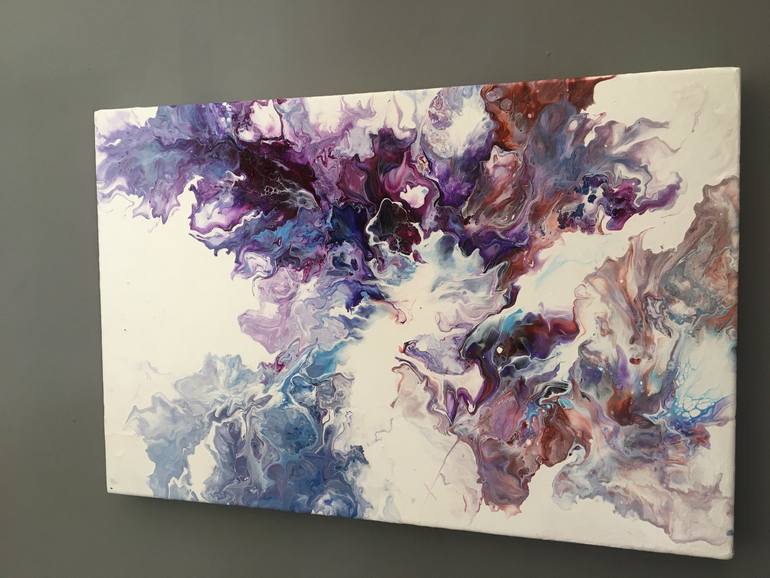 Aug Painting by Rectmon Paints | Saatchi Art