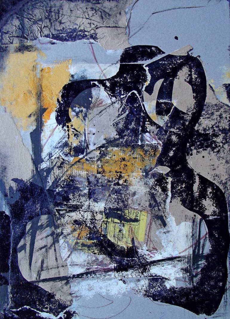 Skeletons off my Diary III Painting by Peter Musami | Saatchi Art