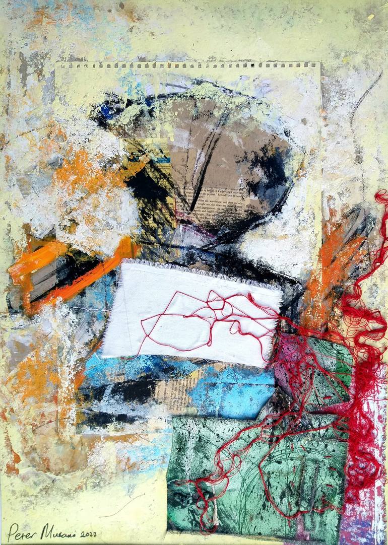 Mavanga/Scars IV Painting by Peter Musami | Saatchi Art