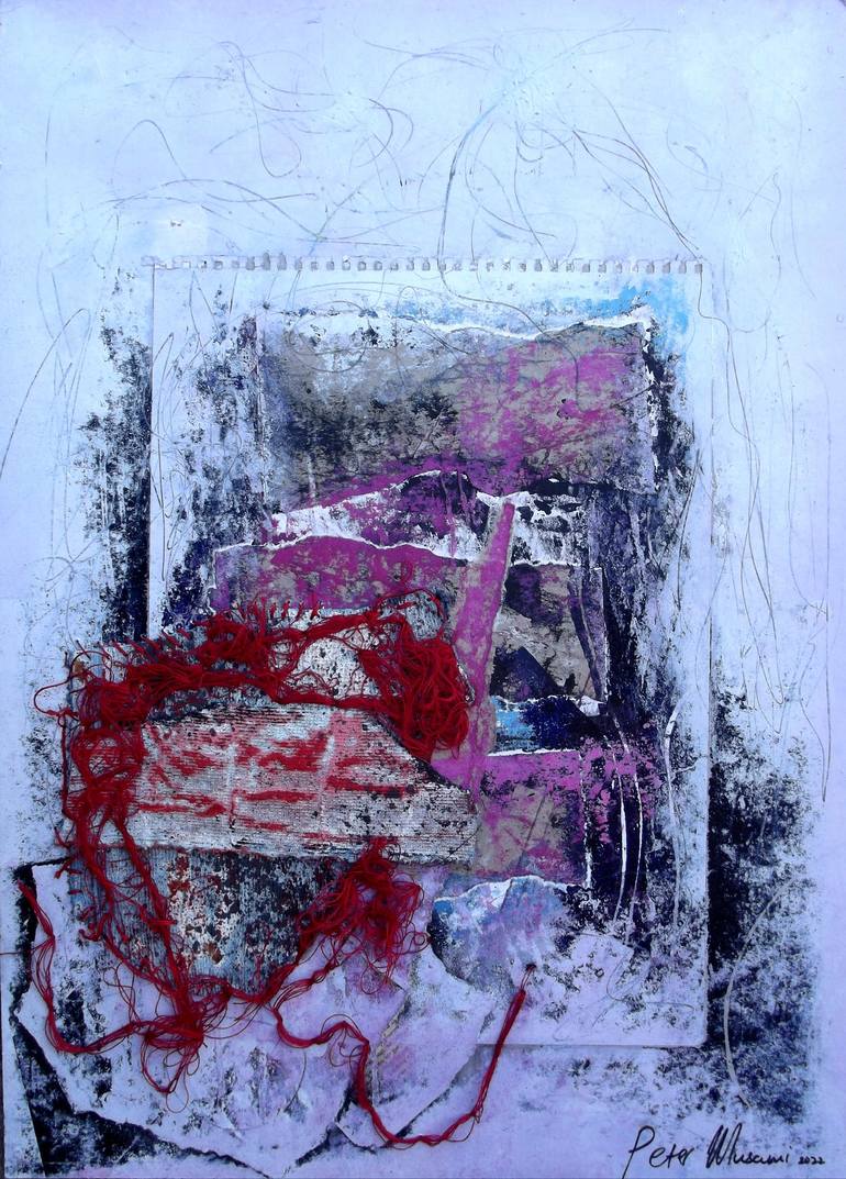 Mavanga/Scars II Painting by Peter Musami | Saatchi Art