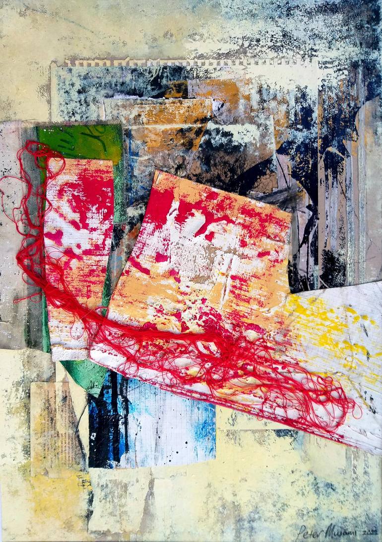 Mavanga/Scars I Painting by Peter Musami | Saatchi Art