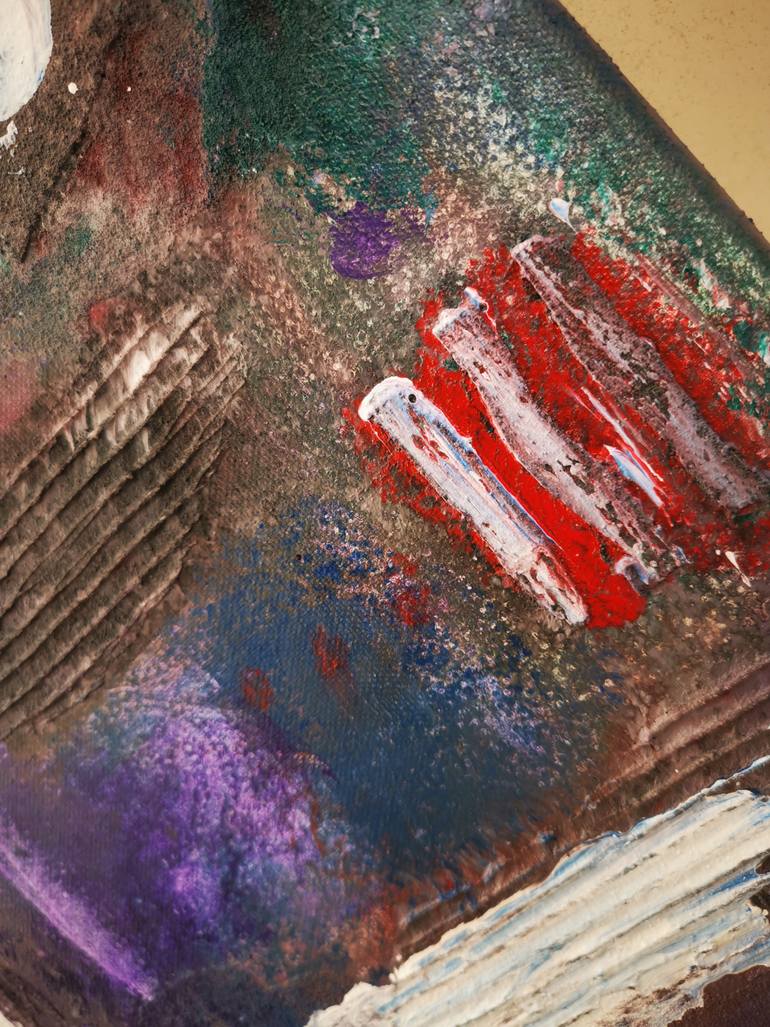 Red dot Painting by Martin Slotta | Saatchi Art