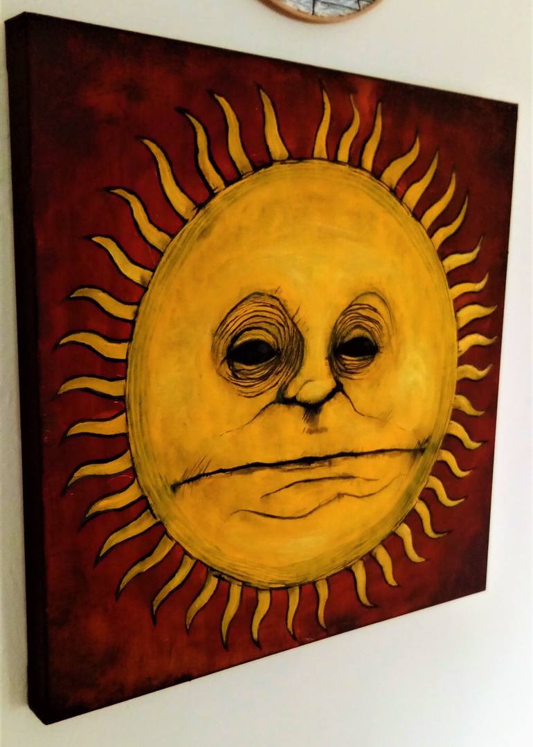 Sunface Painting by James Hutton | Saatchi Art