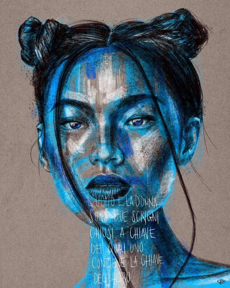 Rin Painting by Porfirio Malacoda | Saatchi Art