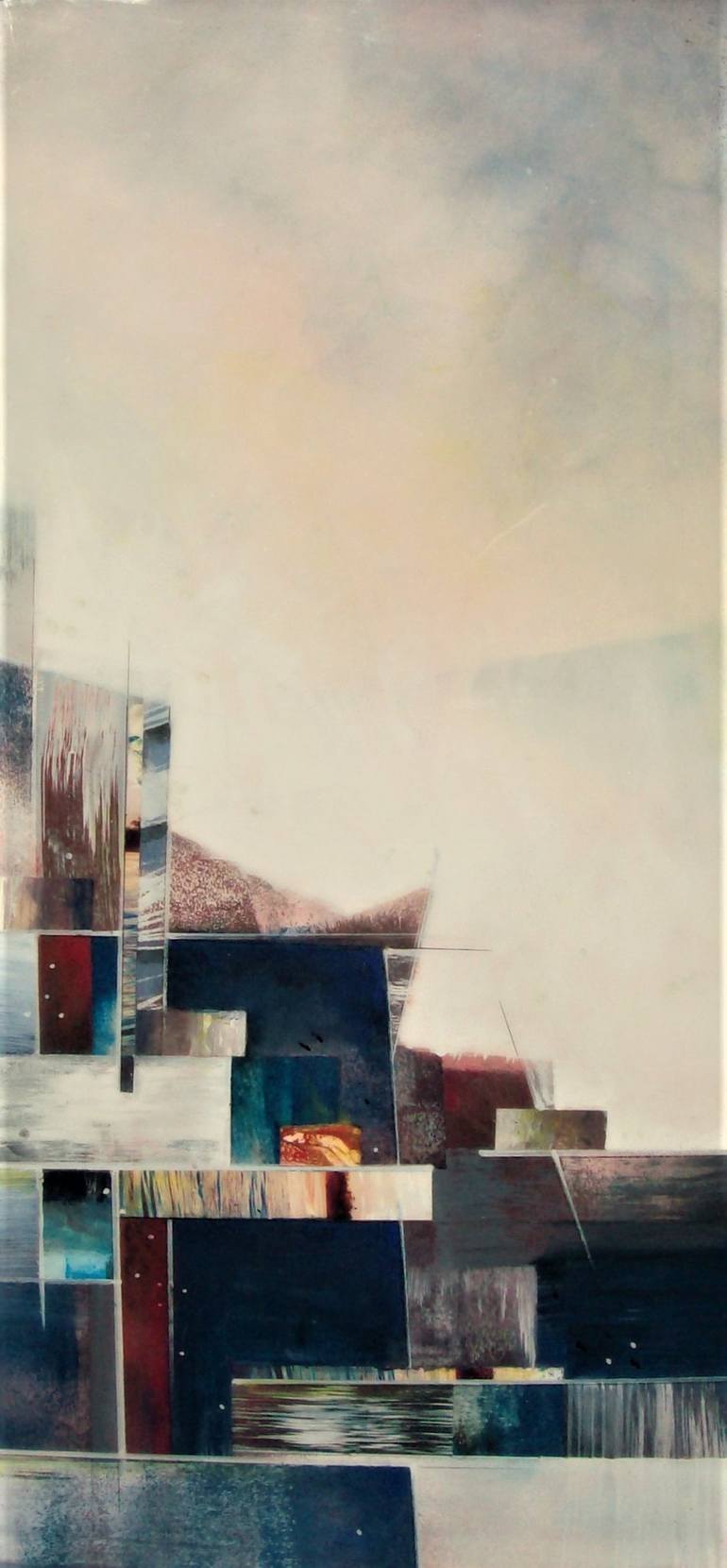 Resting On A Cliff Collage by frank leake | Saatchi Art