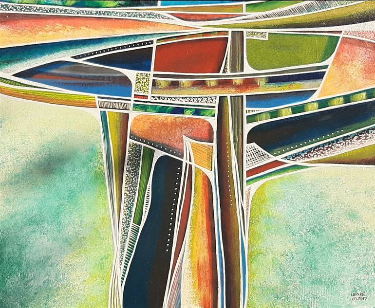 Under The Overpass Painting by Frank Leake | Saatchi Art