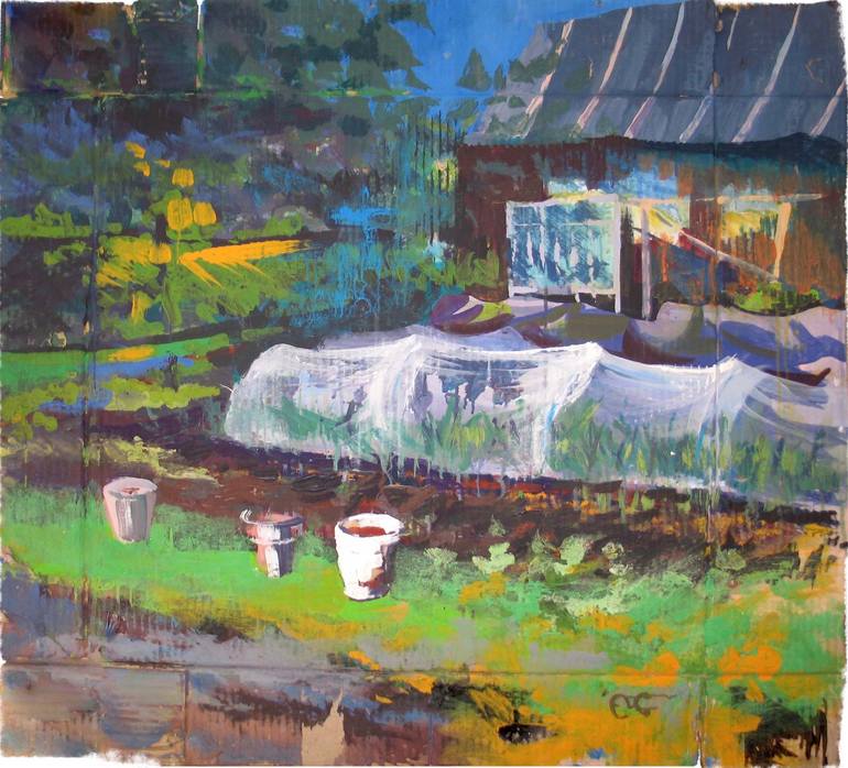 The Cherry Orchard Painting by Александр Назаркин | Saatchi Art