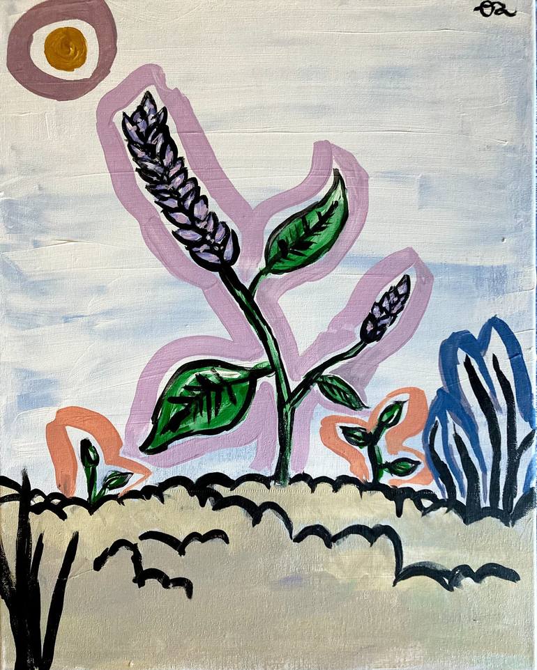 Harvest Season Painting by Oz Weinstein | Saatchi Art