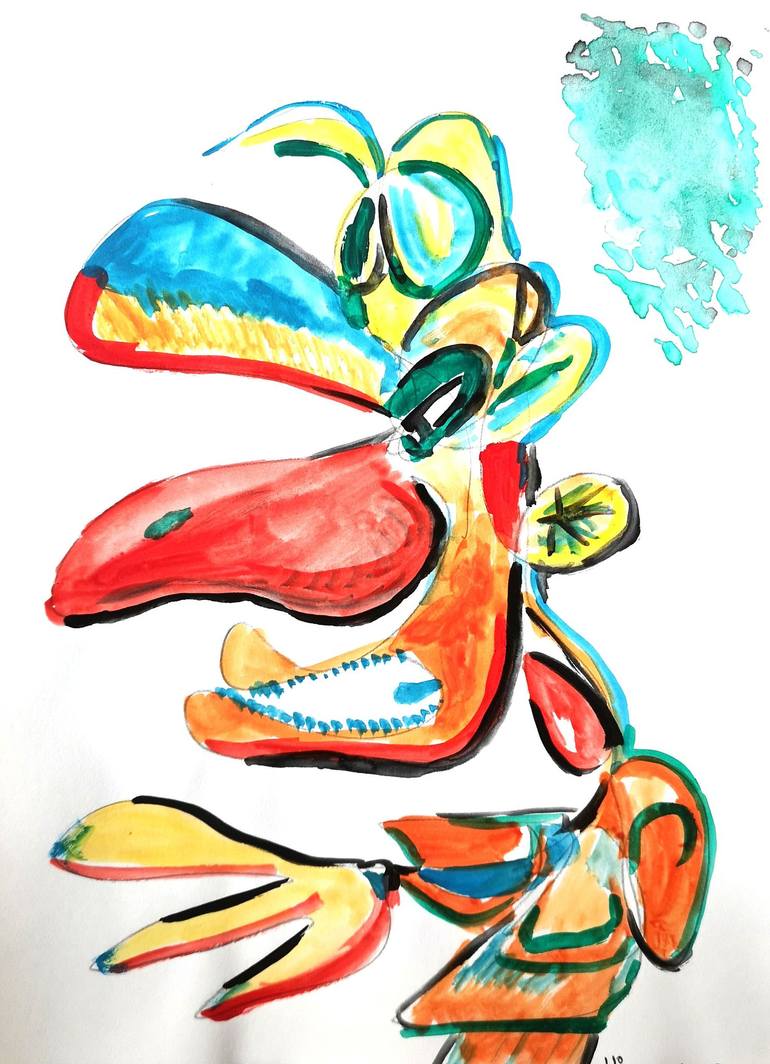 THE SPOILED BRAT Drawing by Josan Artista | Saatchi Art