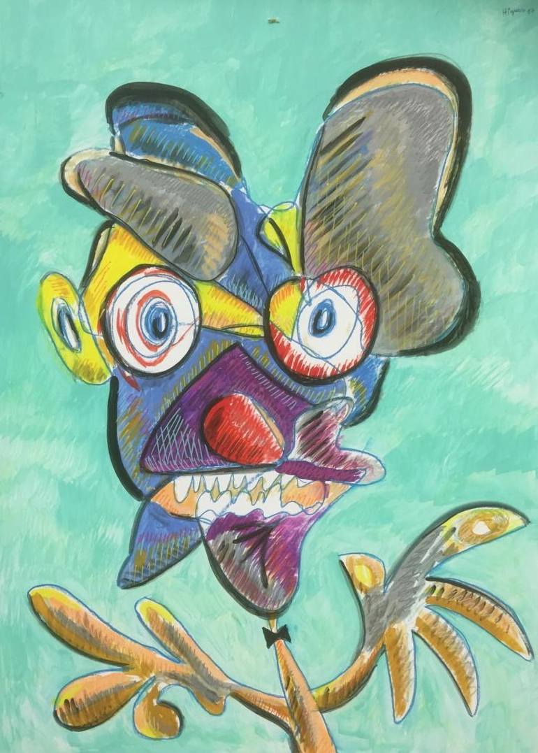 MAN WHO ASKS HIMSELF ABOUT HUMANITY´S PROBLEMS Drawing by Josan Artista ...