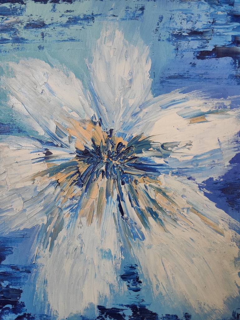 Cold flower Painting by Art Frol | Saatchi Art
