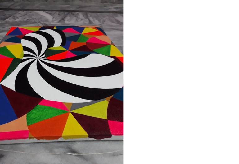 deception Painting by Meerab Abbasi | Saatchi Art