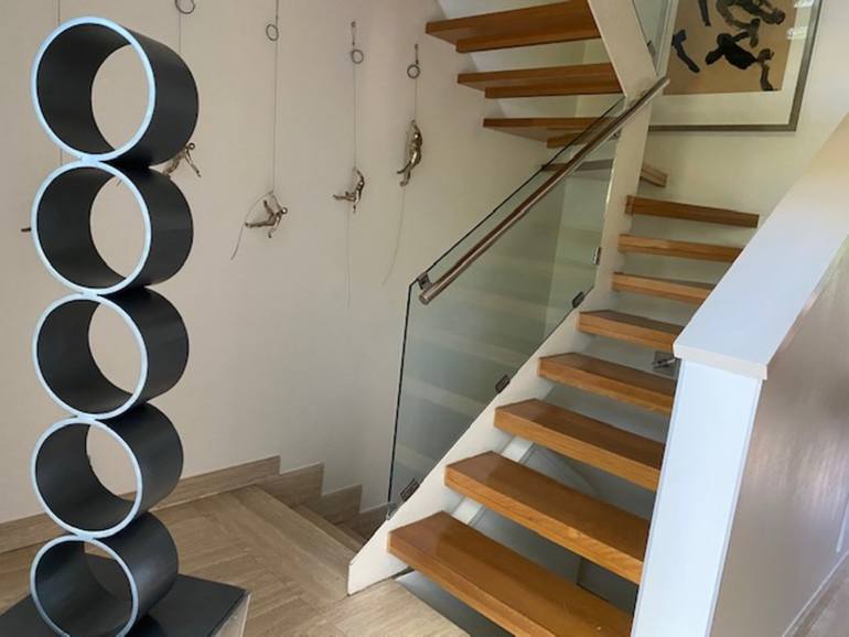 circle ladder Sculpture by Jose Soler Art | Saatchi Art