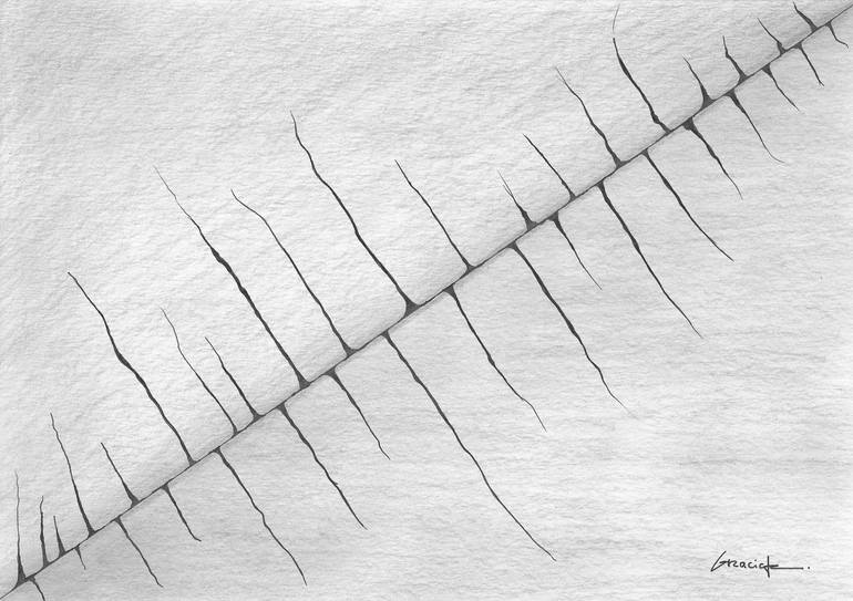 Closed wound Painting by Graciete Matos | Saatchi Art