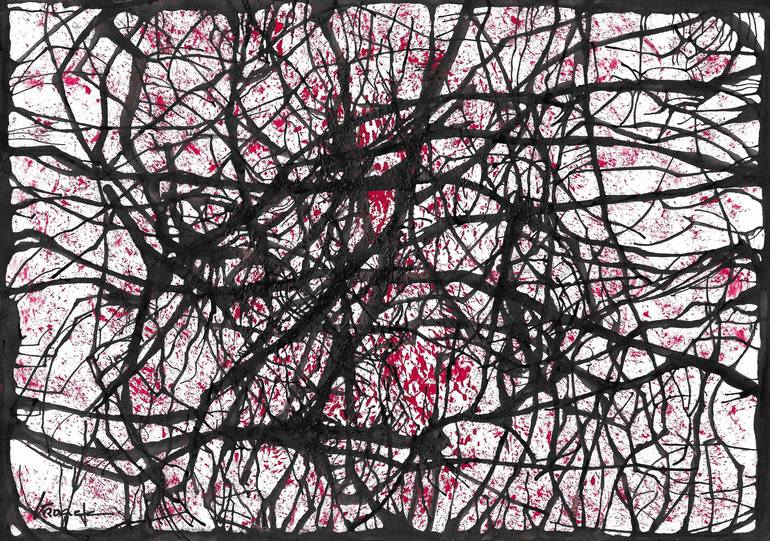 The mind block Painting by Graciete Matos | Saatchi Art