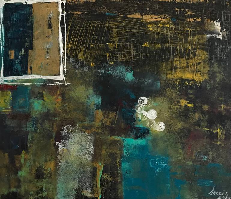 Poetry Painting by Farah T | Saatchi Art
