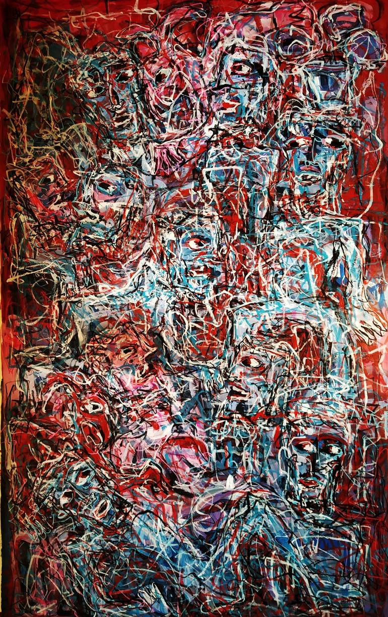 PALINDROME Painting by Simrit Siingh | Saatchi Art