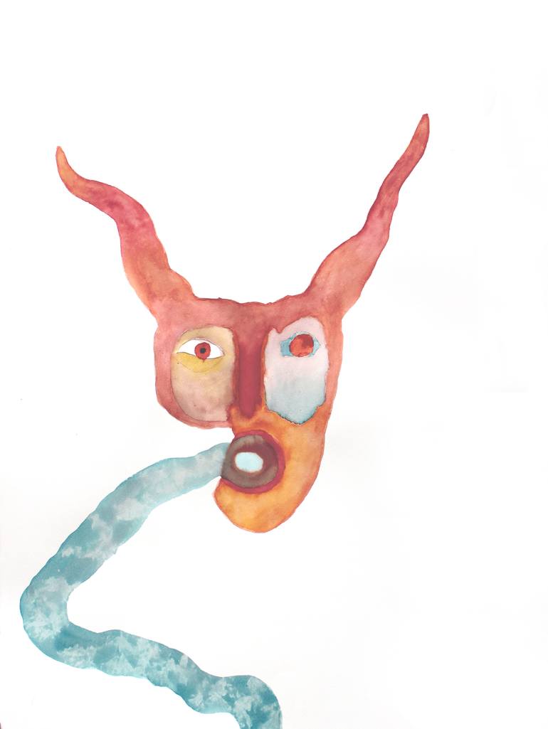 Breath Elsewhere Drawing by Kali Jones | Saatchi Art