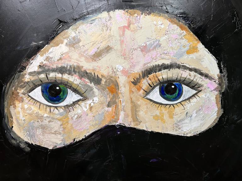 Jamila Painting by Aidan Hicks | Saatchi Art