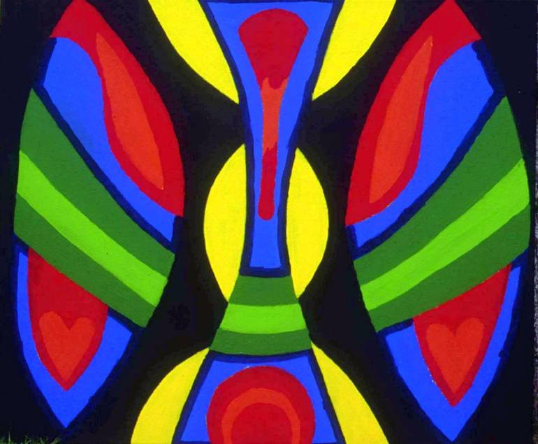 The Beautiful Butterfly Painting by Ailon Free | Saatchi Art