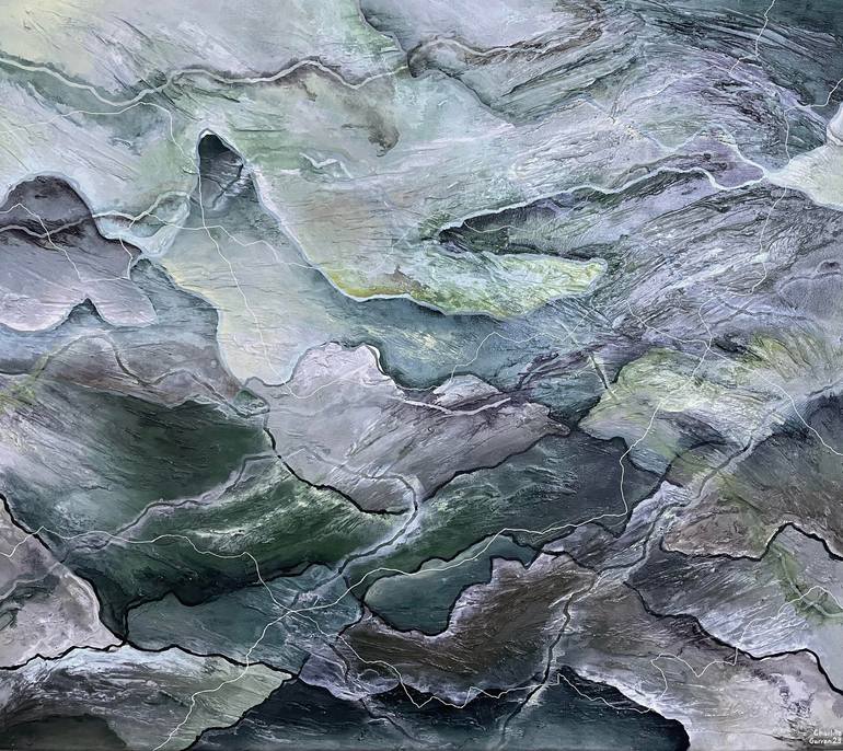 Elterwater Painting by Charlotte Gurran | Saatchi Art