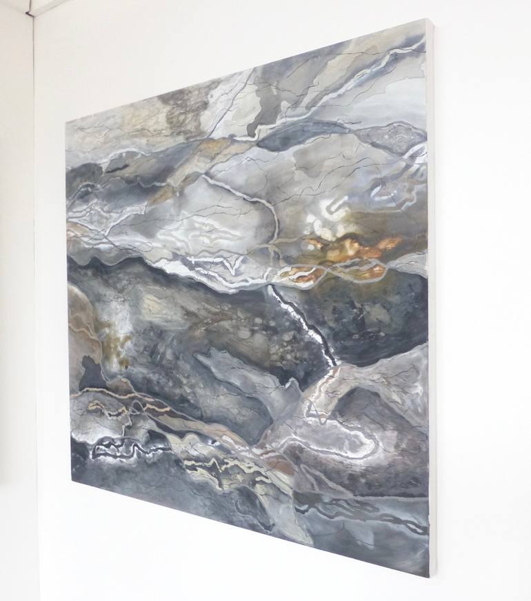Negative Landscape Painting by Charlotte Gurran | Saatchi Art