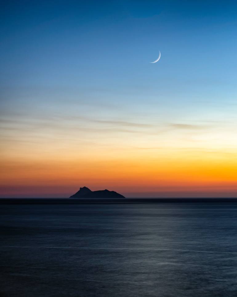 Moon over Paximadia - Limited Edition of 25 Photography by Malcolm Wray ...
