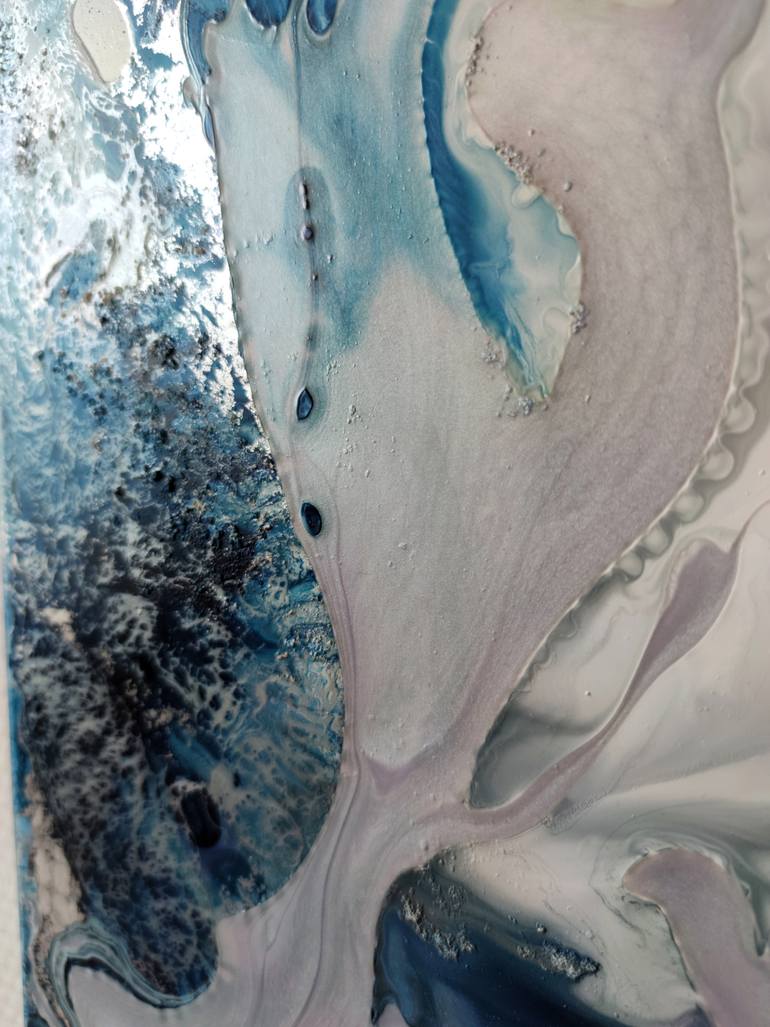 Blue wind Painting by Masha Bright | Saatchi Art