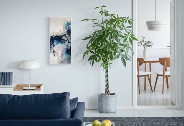 Blue wind Painting by Masha Bright | Saatchi Art