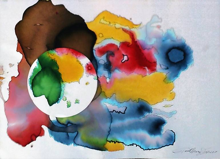 A SINGLE SPHERE IN SPACE Collage by Paul Henry Fresco | Saatchi Art